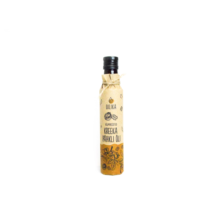 Kreeka pähkli õli 100 ml külmpressitud - Taluturg