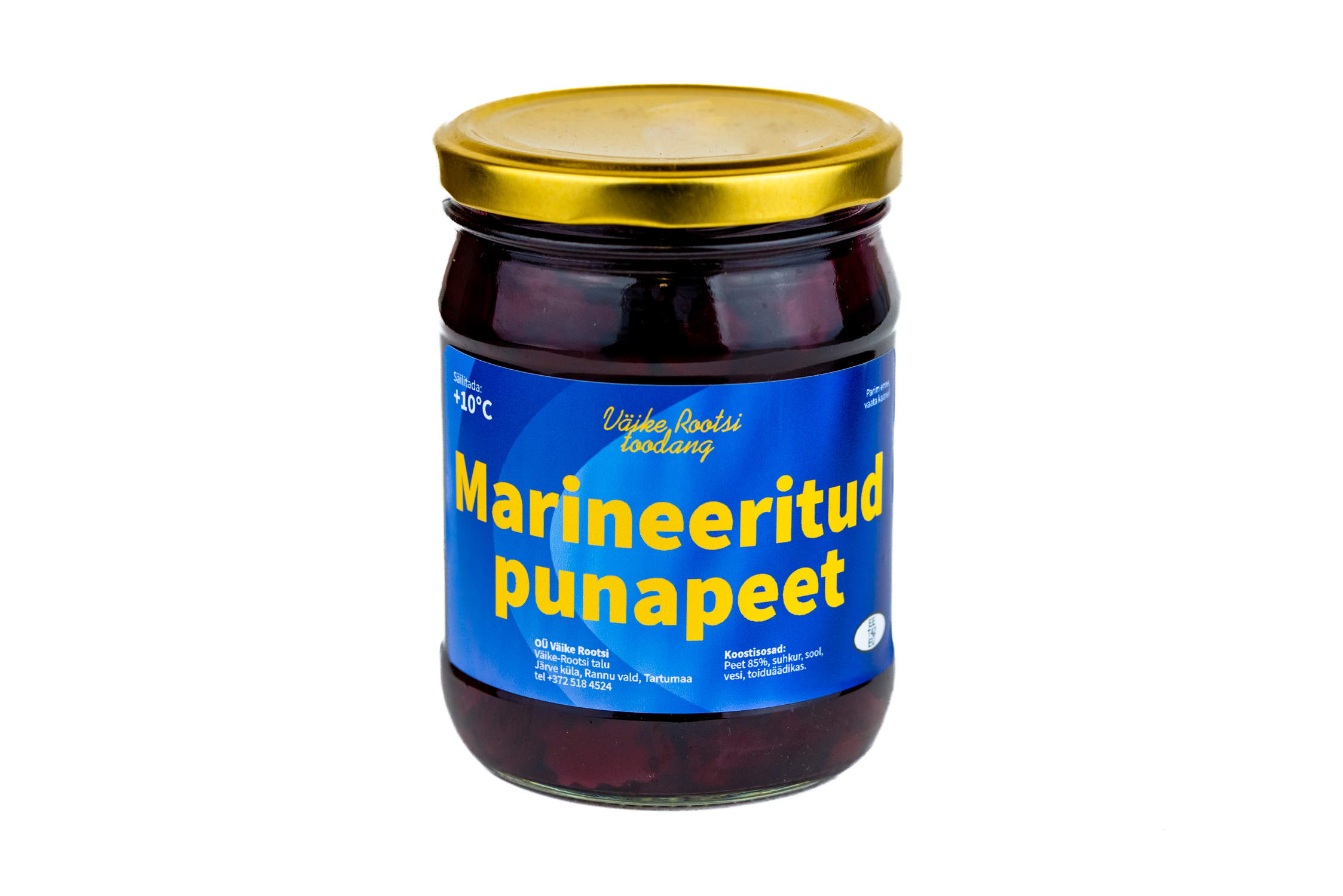 Marineeritud punapeet 450ml - Taluturg